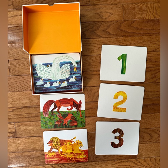 Chronicle Books | Toys | New Eric Carle Counting Numbers Flashcards ...